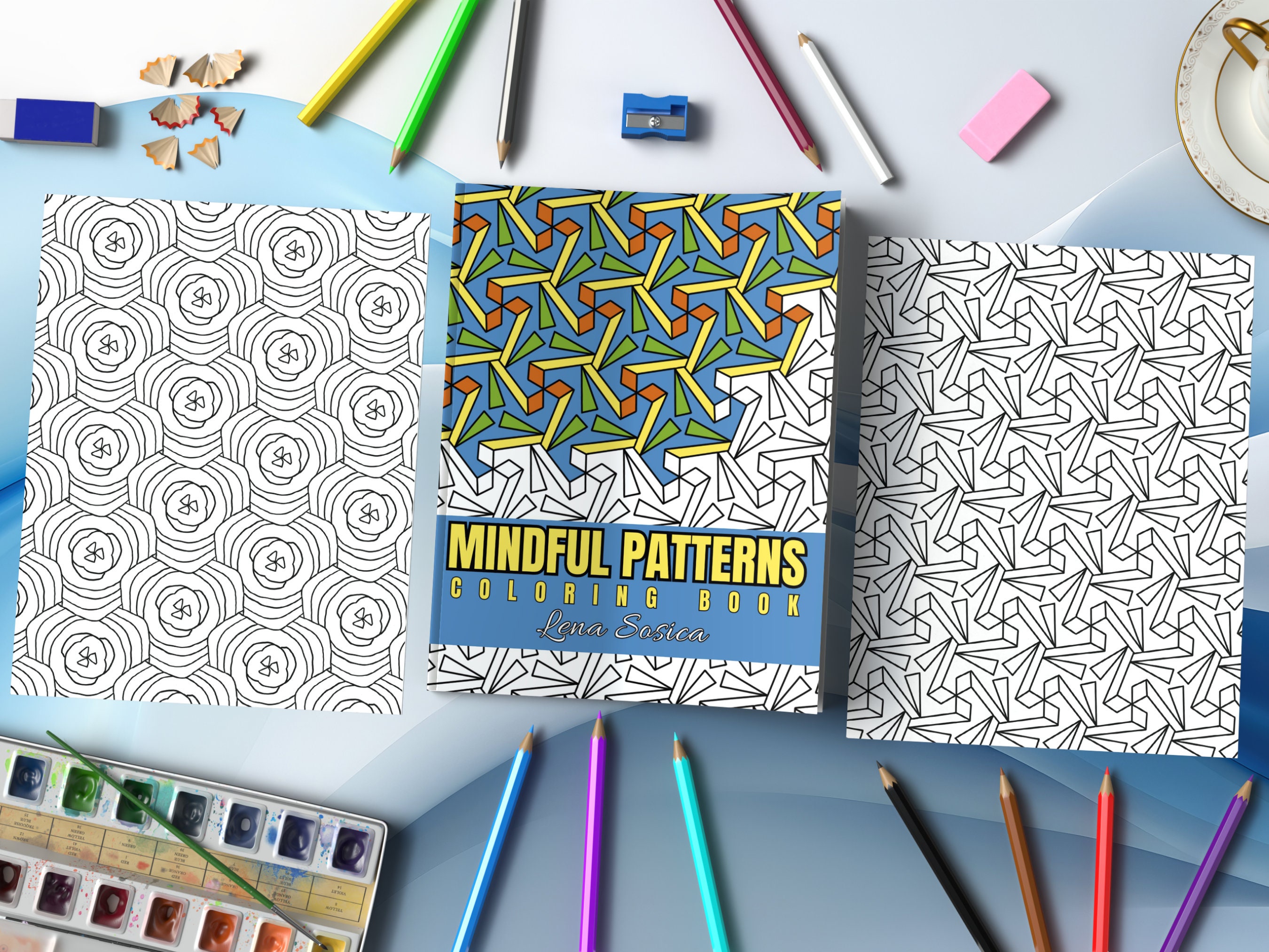 Mindful Patterns Coloring Book: Embark on a Serene Journey of ...