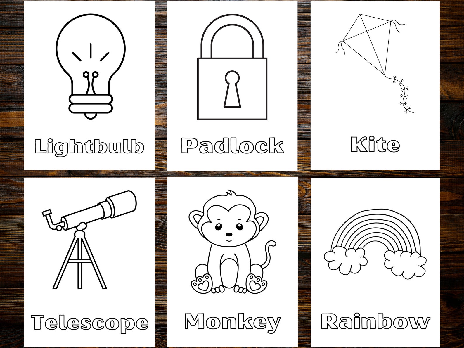 Big & Easy Coloring Book for Toddlers: 65 Easy Coloring Pages of Cute ...