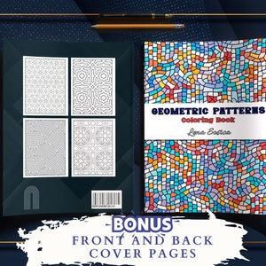 Geometric Patterns Coloring Book: Abstract Designs for Relaxation ...