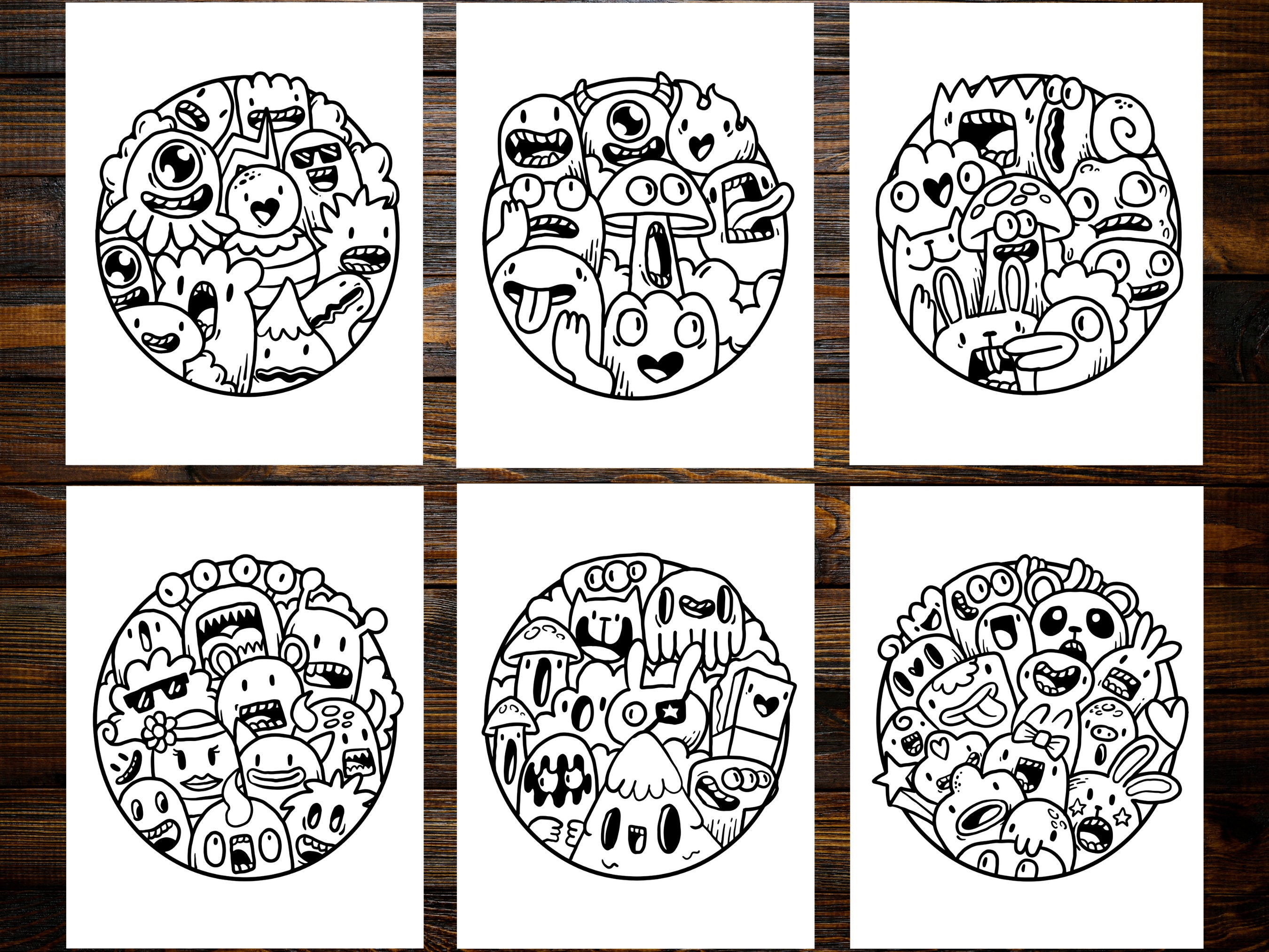 Doodle Fun Coloring Pages: Get Ready to Giggle Colorful Adventures With ...