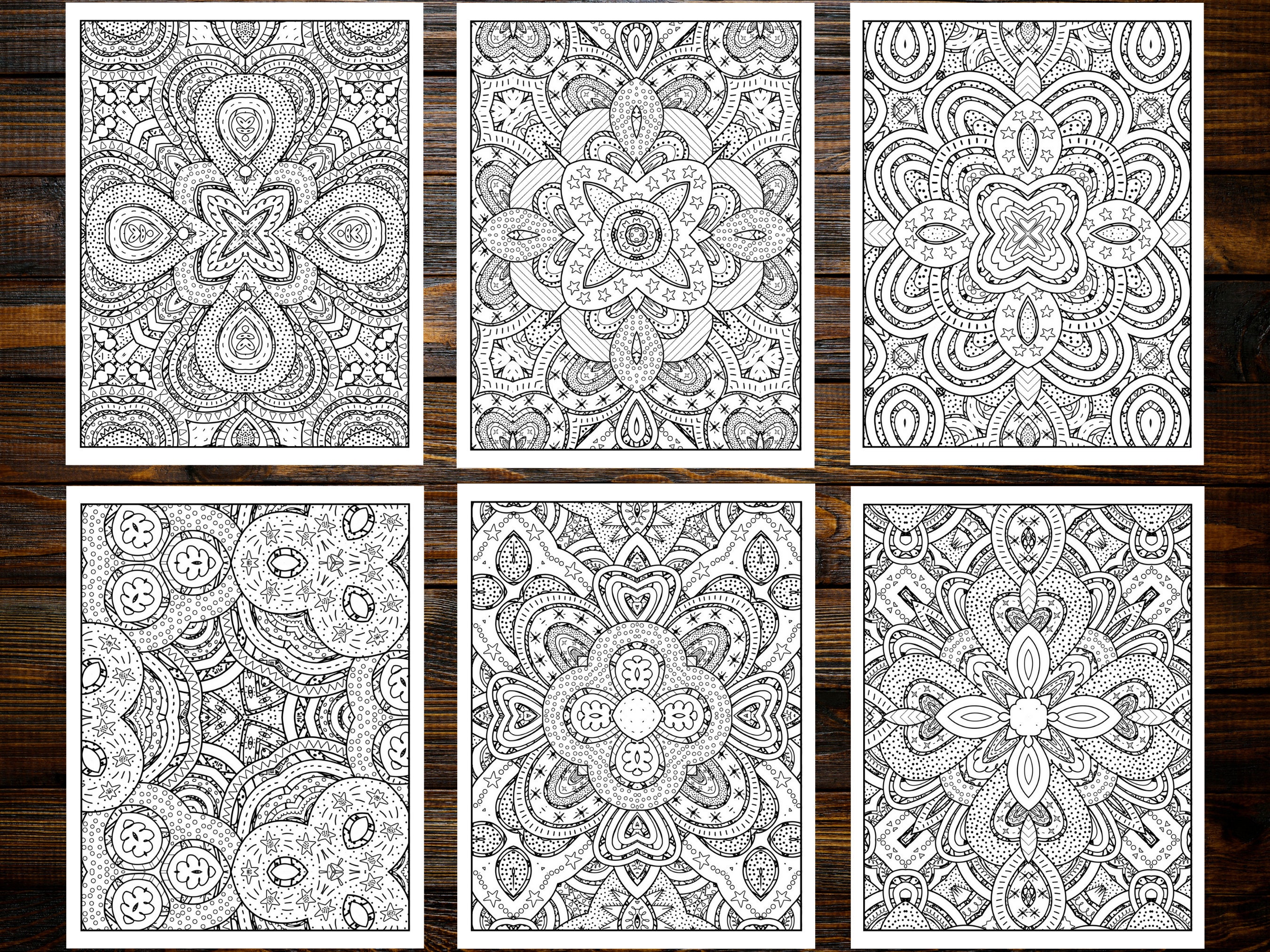 Relaxing Patterns Coloring Book: Where Artistry Meets Inner Peace ...