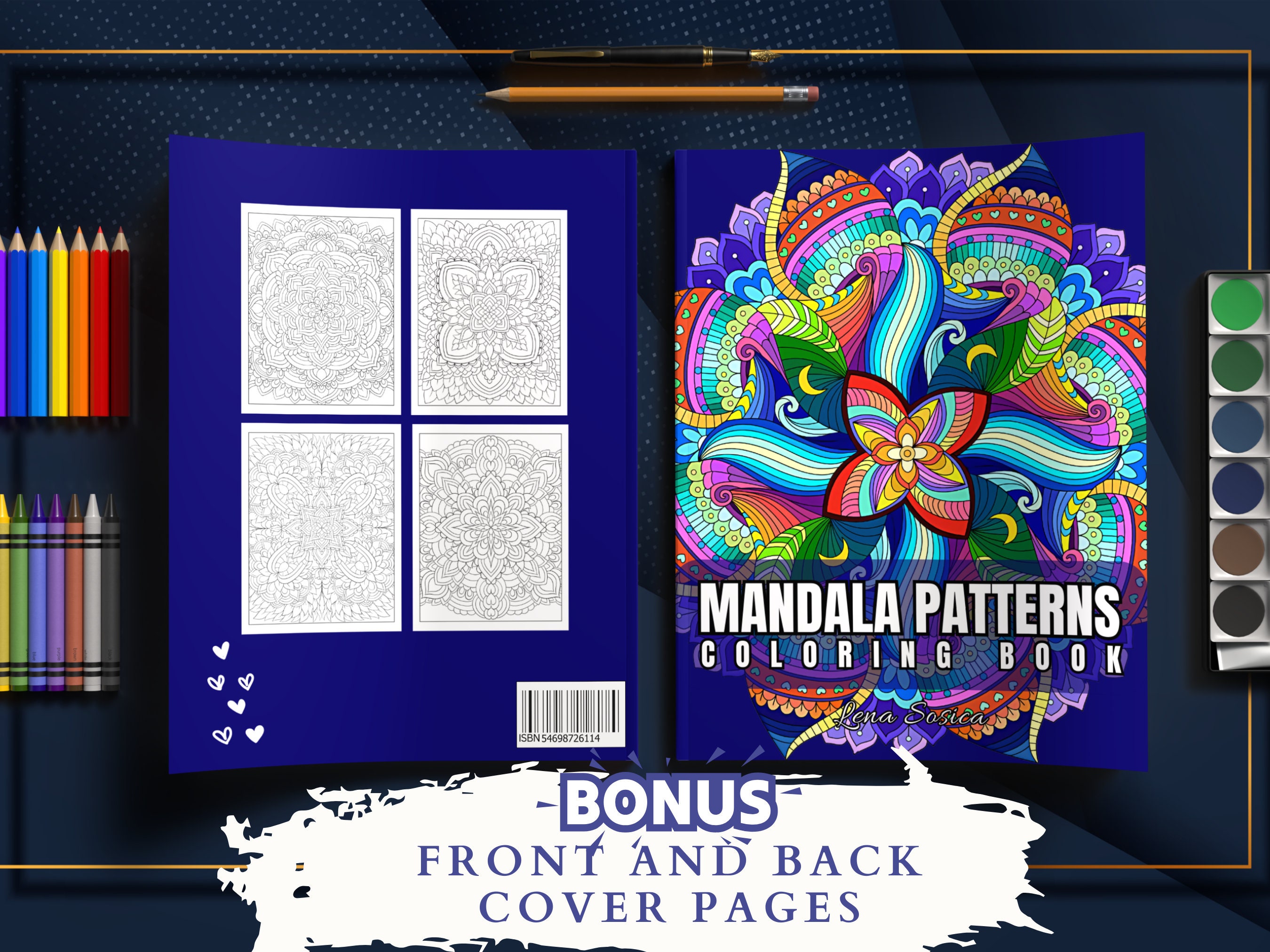 Mandala Patterns Coloring Book: 50 Intricate Pages for Relaxation ...
