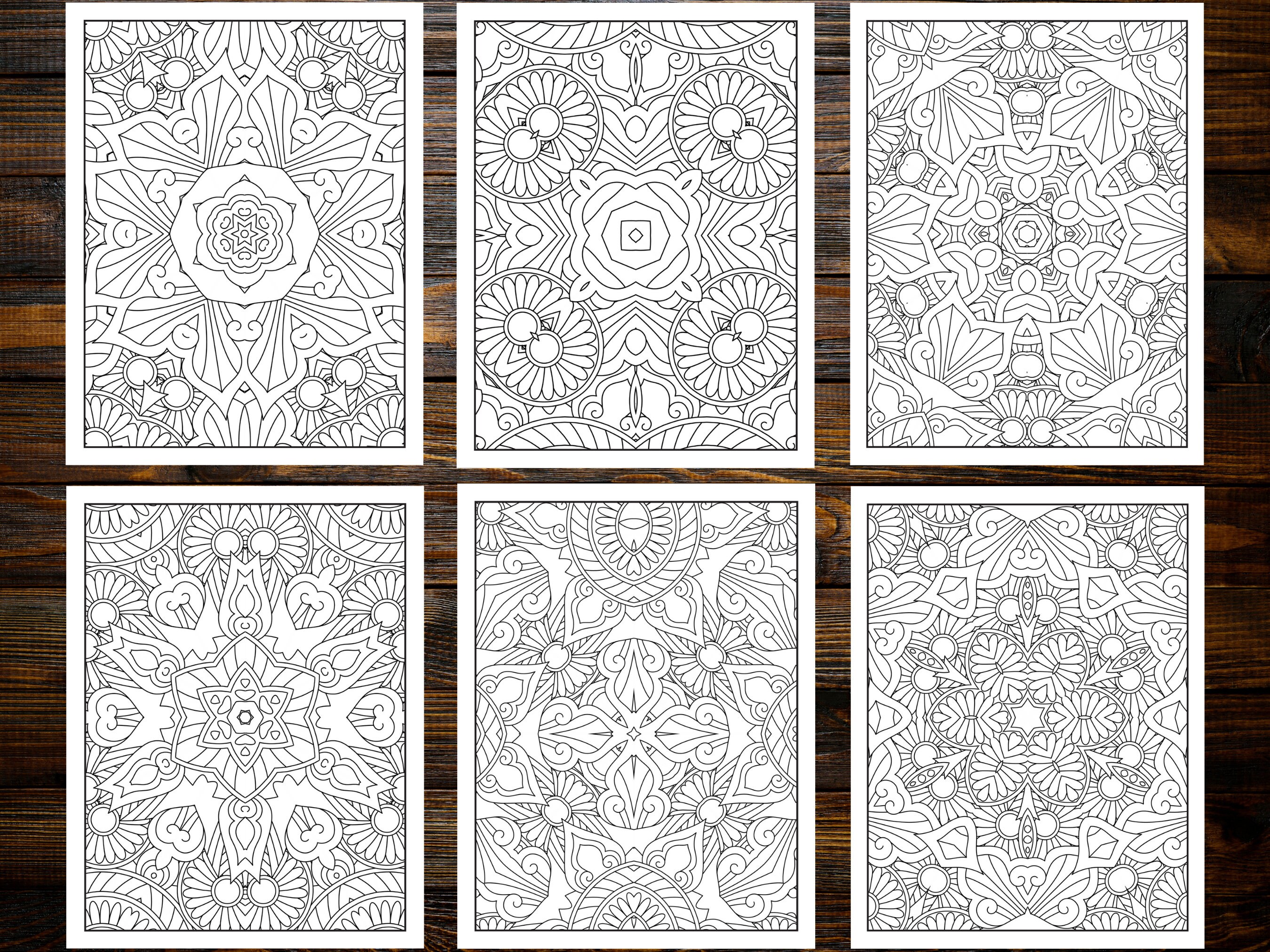 Mindful Mandalas Coloring Book Captivating Mandalas for Stress Relief ...