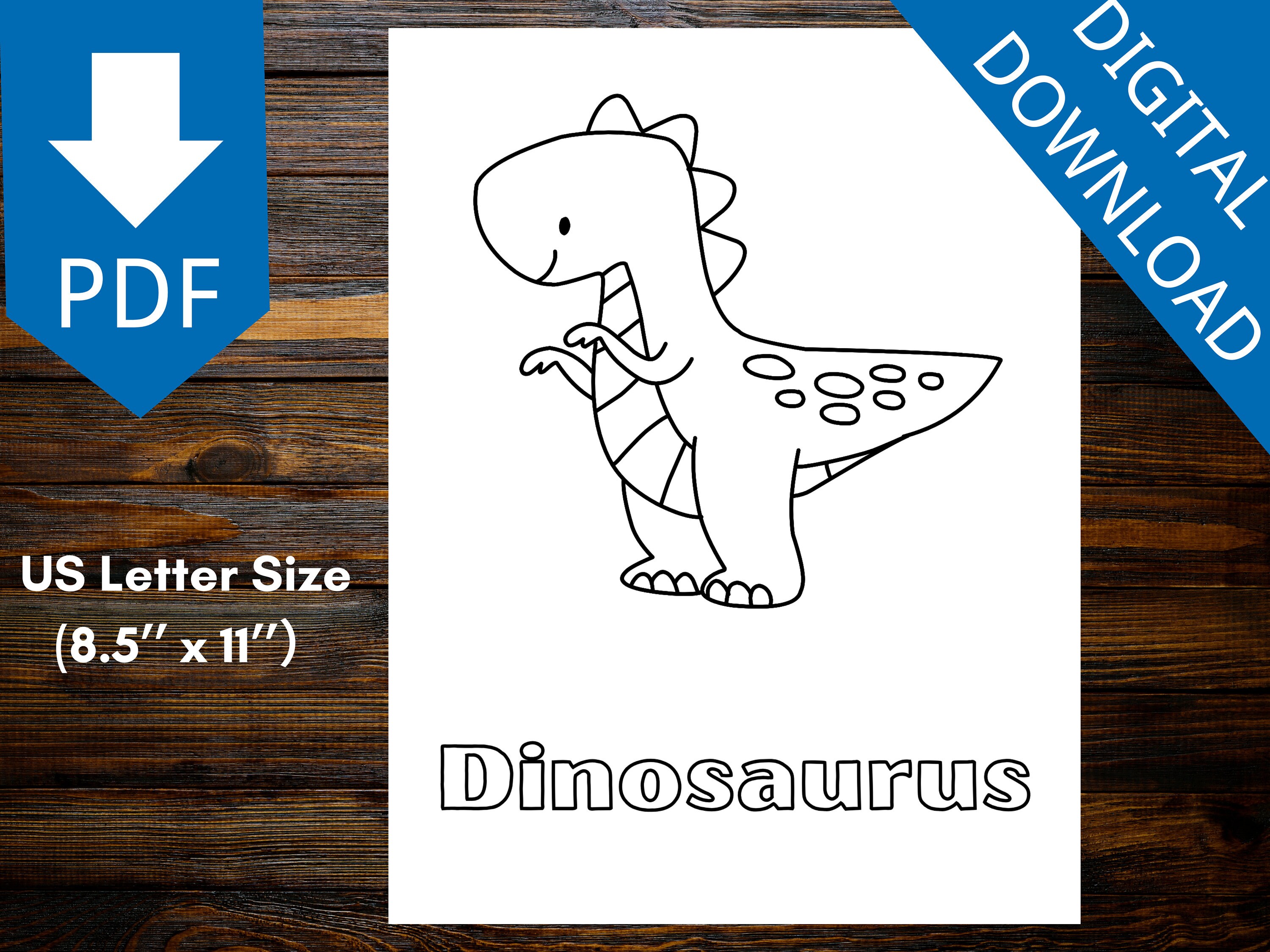 Big & Easy Coloring Book for Toddlers: 65 Easy Coloring Pages of Cute ...