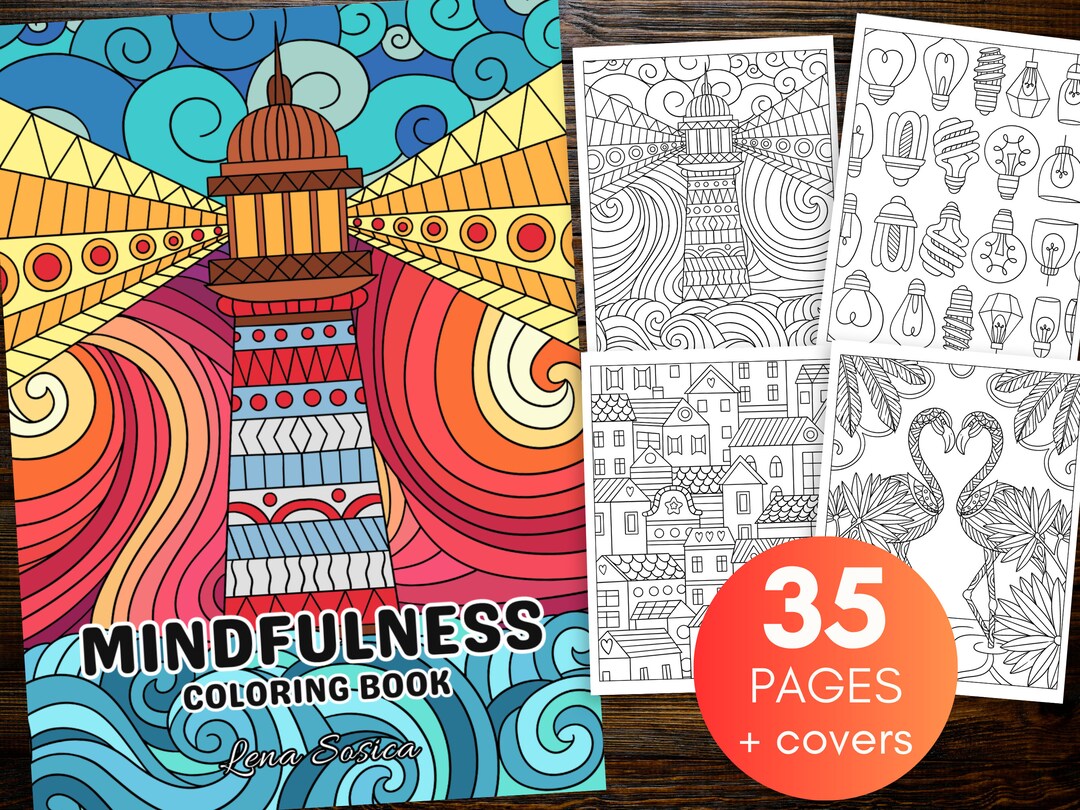 Mindfulness Coloring Book: Coloring Your Way to Relaxation, Unleashing ...