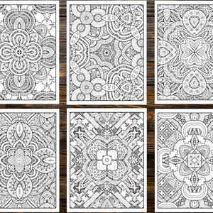 Relaxing Patterns Coloring Book: Where Artistry Meets Inner Peace ...