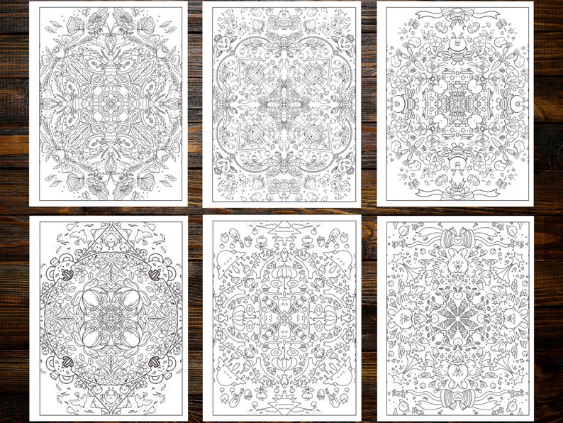 Stress Relief Doodle Mandalas Coloring Book: Find Relief From the ...