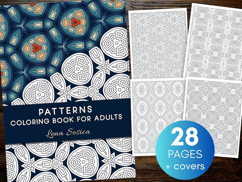 Patterns Coloring Book for Adults: Intricate Geometric Designs for ...