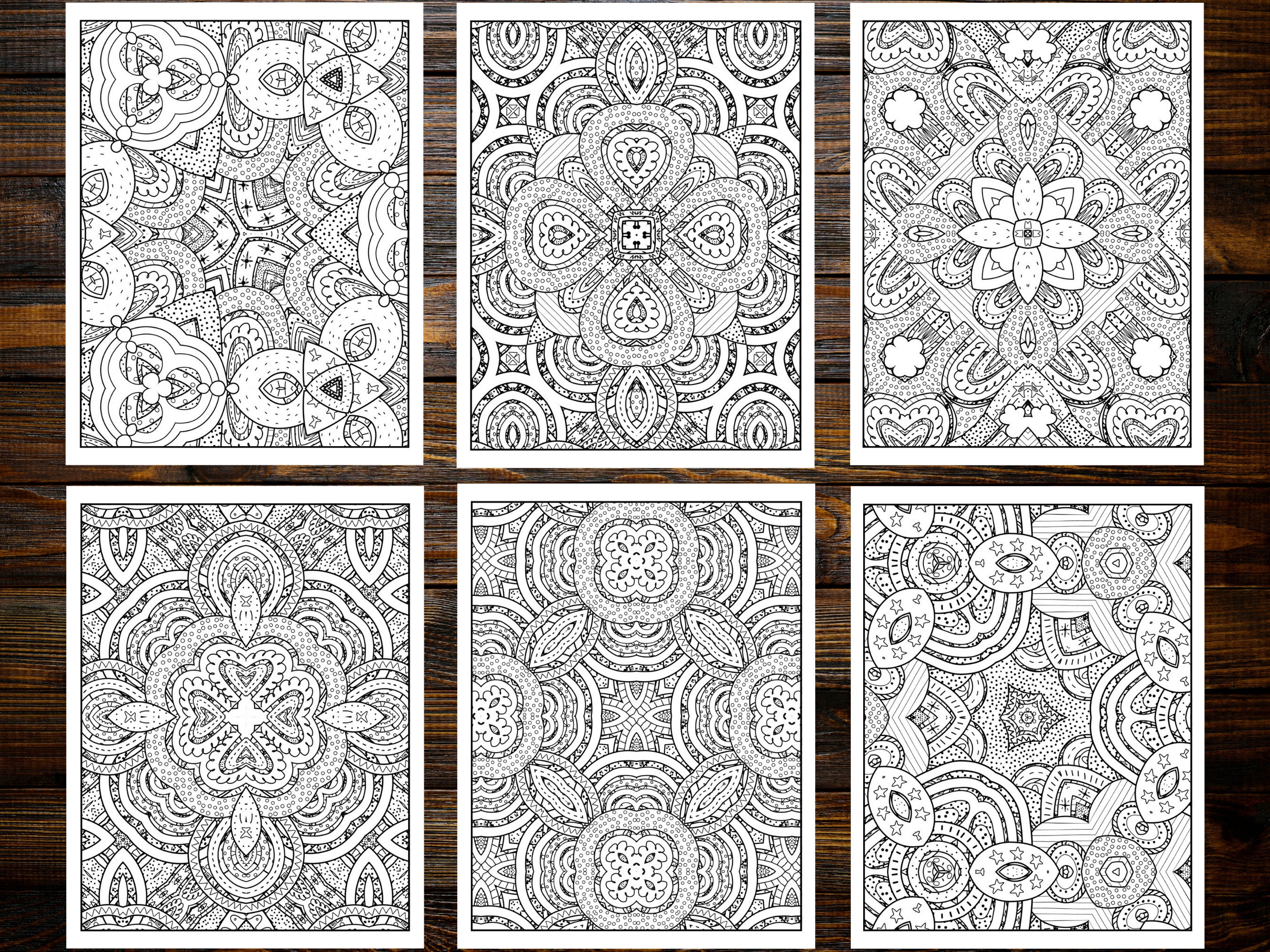 Relaxing Patterns Coloring Book: Where Artistry Meets Inner Peace ...