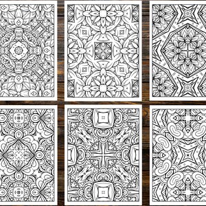 Zen Patterns Coloring Book: Discover Inner Peace Through Harmonious ...