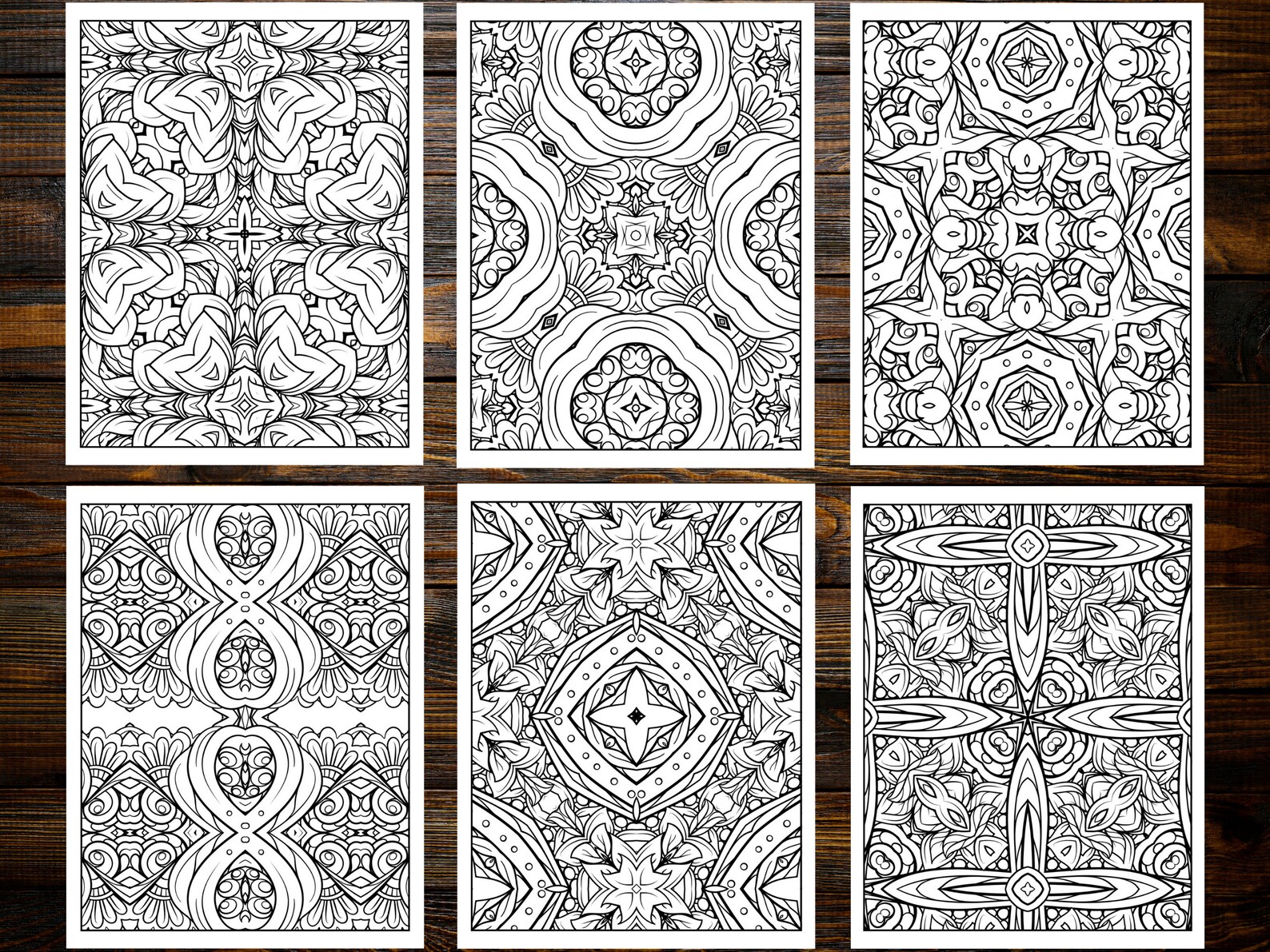 Zen Patterns Coloring Book: Discover Inner Peace Through Harmonious ...