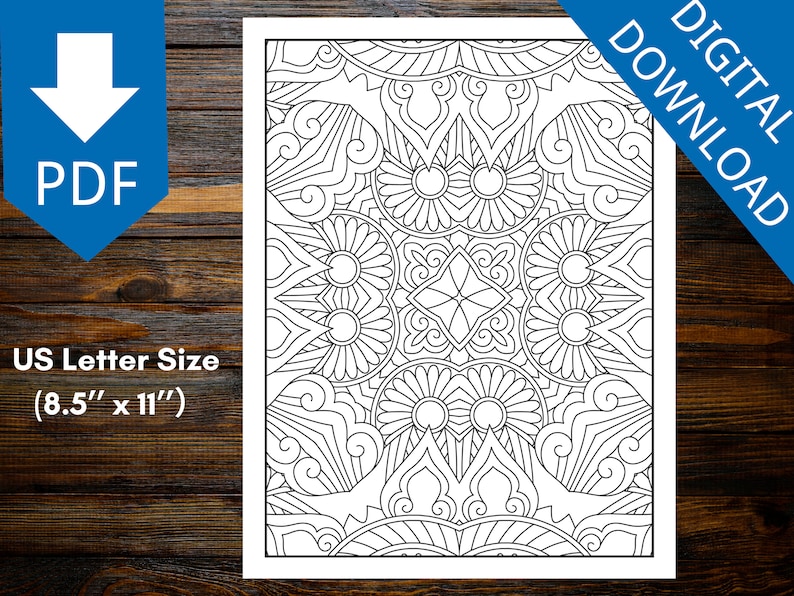 Mindful Mandalas Coloring Book Captivating Mandalas for Stress Relief ...