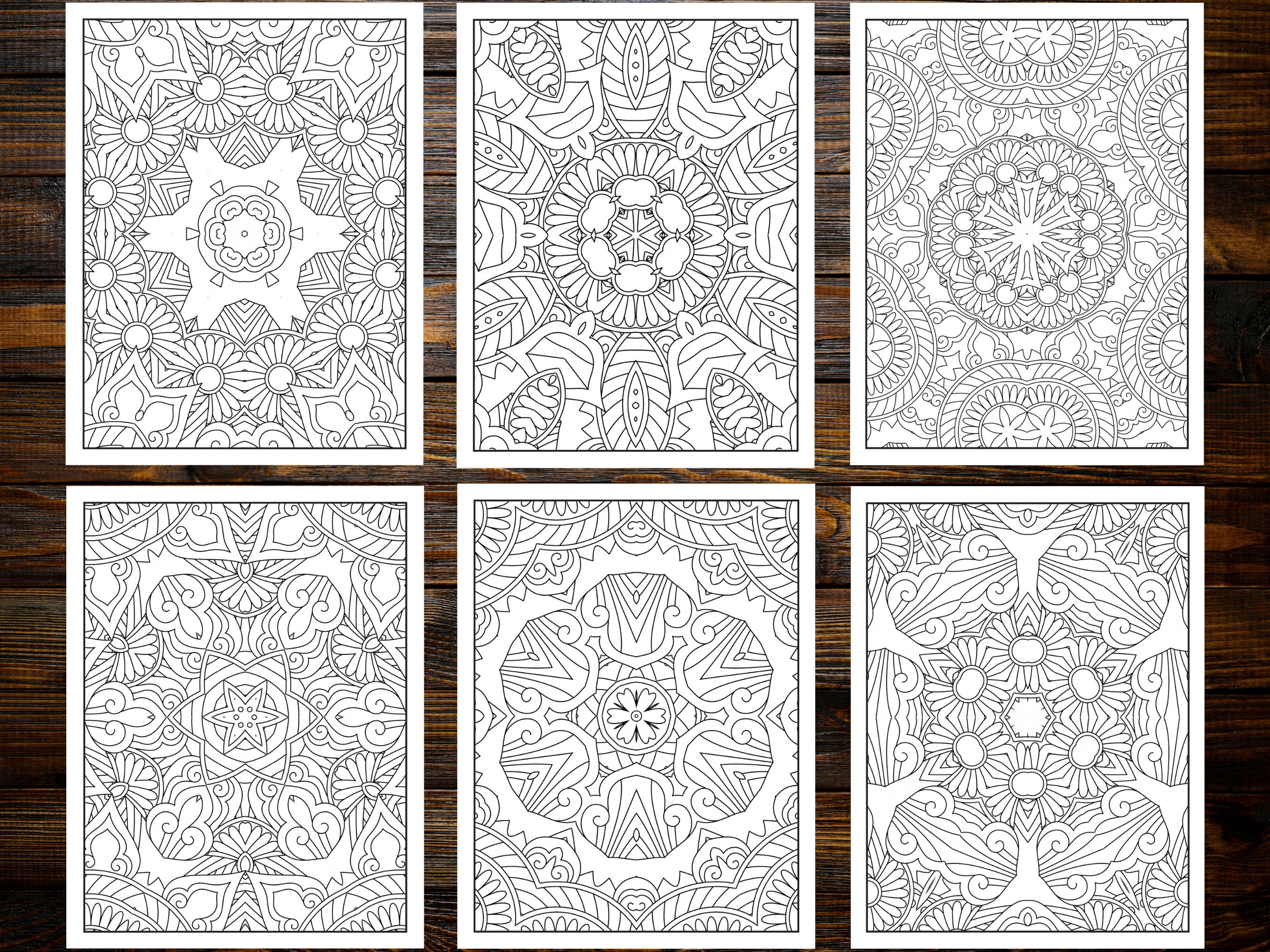 Mindful Patterns Coloring Book: A Soothing Collection of Relaxing Patterns for Stress Relief - Etsy