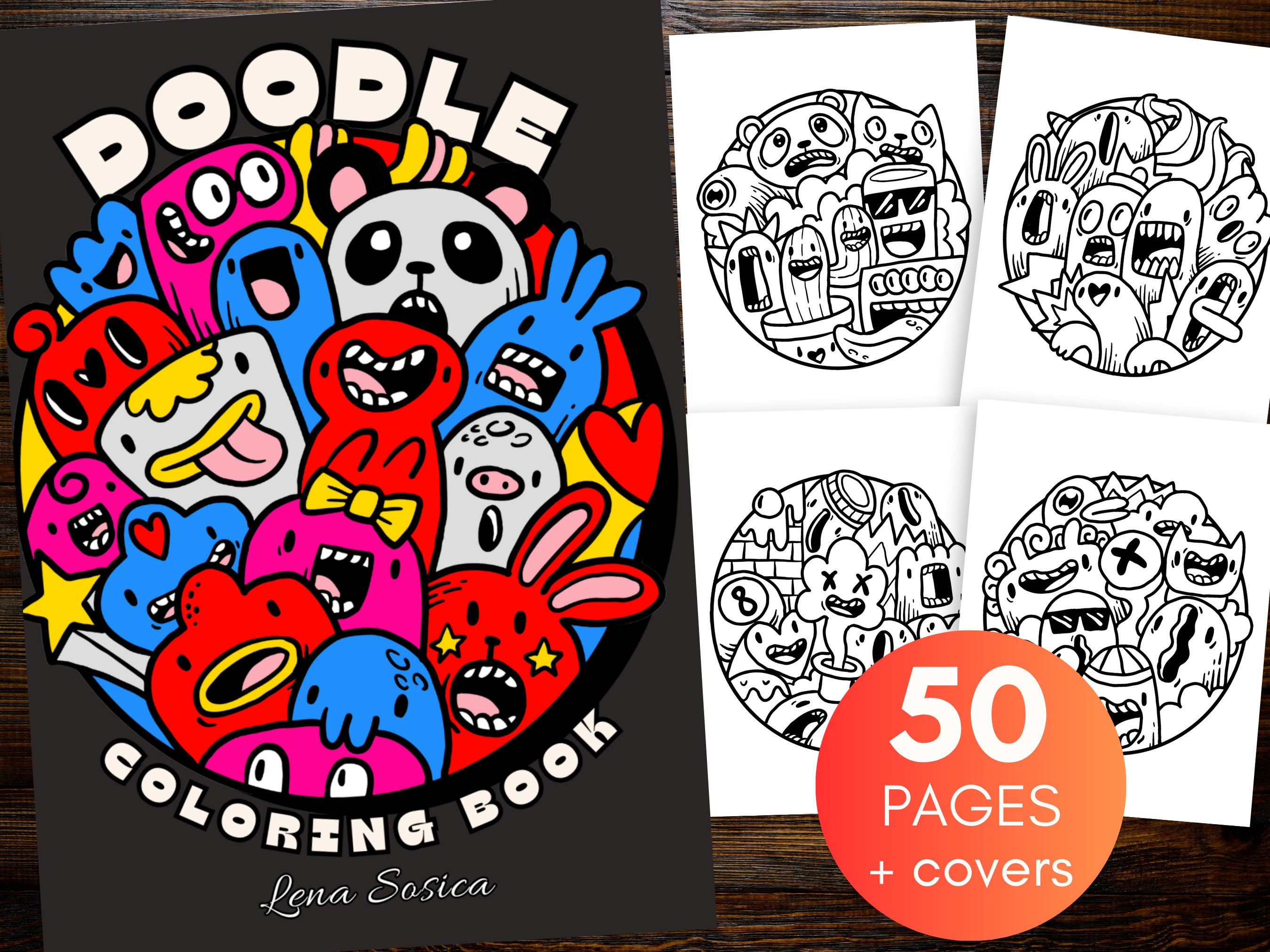 Doodle Fun Coloring Pages: Get Ready to Giggle Colorful Adventures With ...