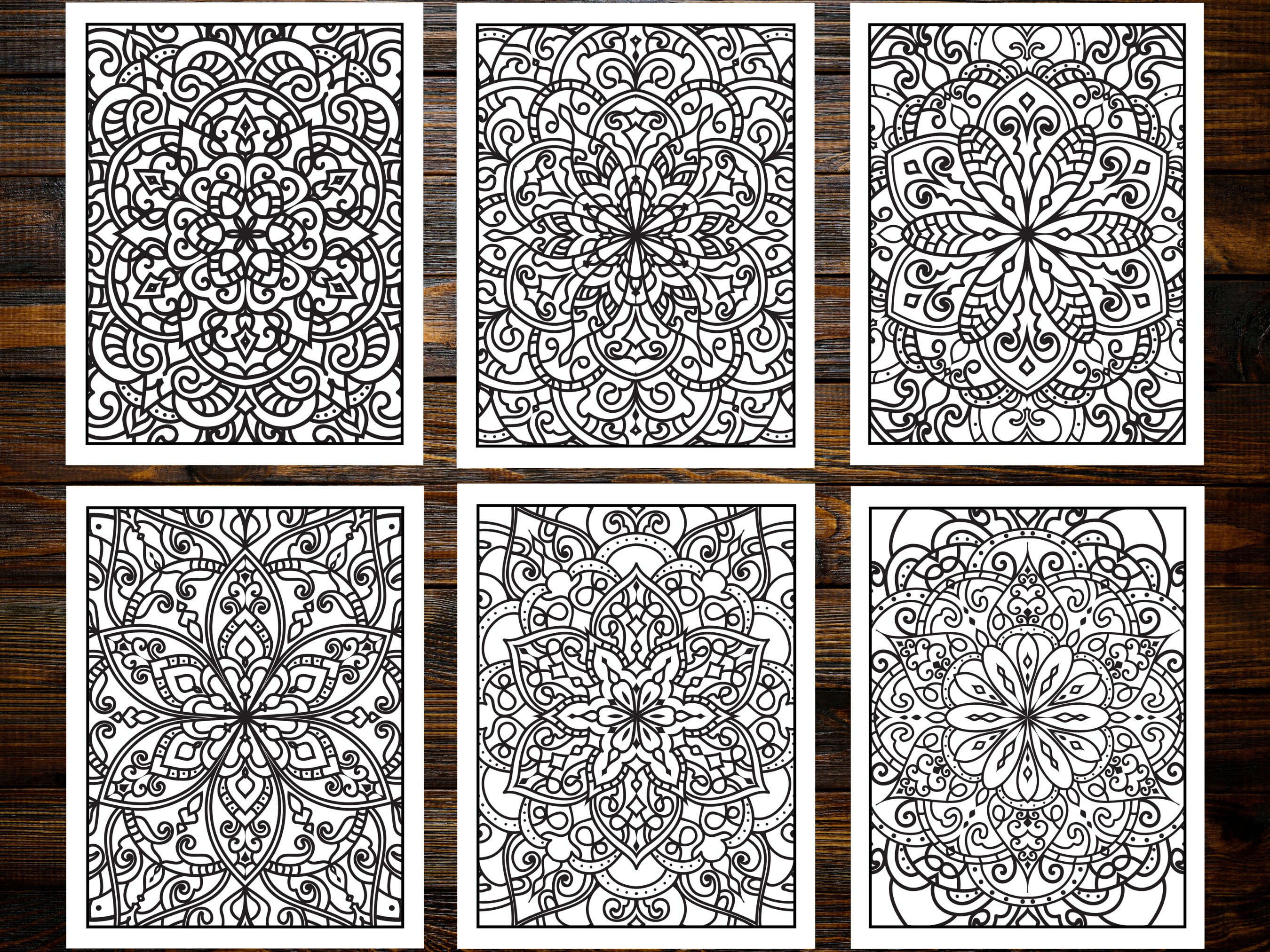 Zentangle Mandala Coloring Book: A Journey Through Intricate Designs ...