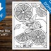 Fruits Coloring Book: A Juicy Coloring Adventure printable Pages - Etsy