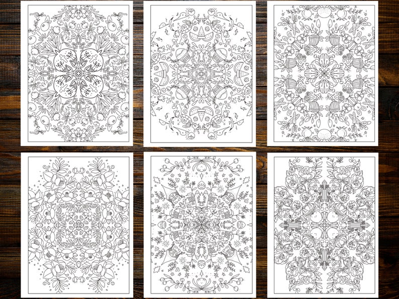 Stress Relief Doodle Mandalas Coloring Book: Find Relief From the ...