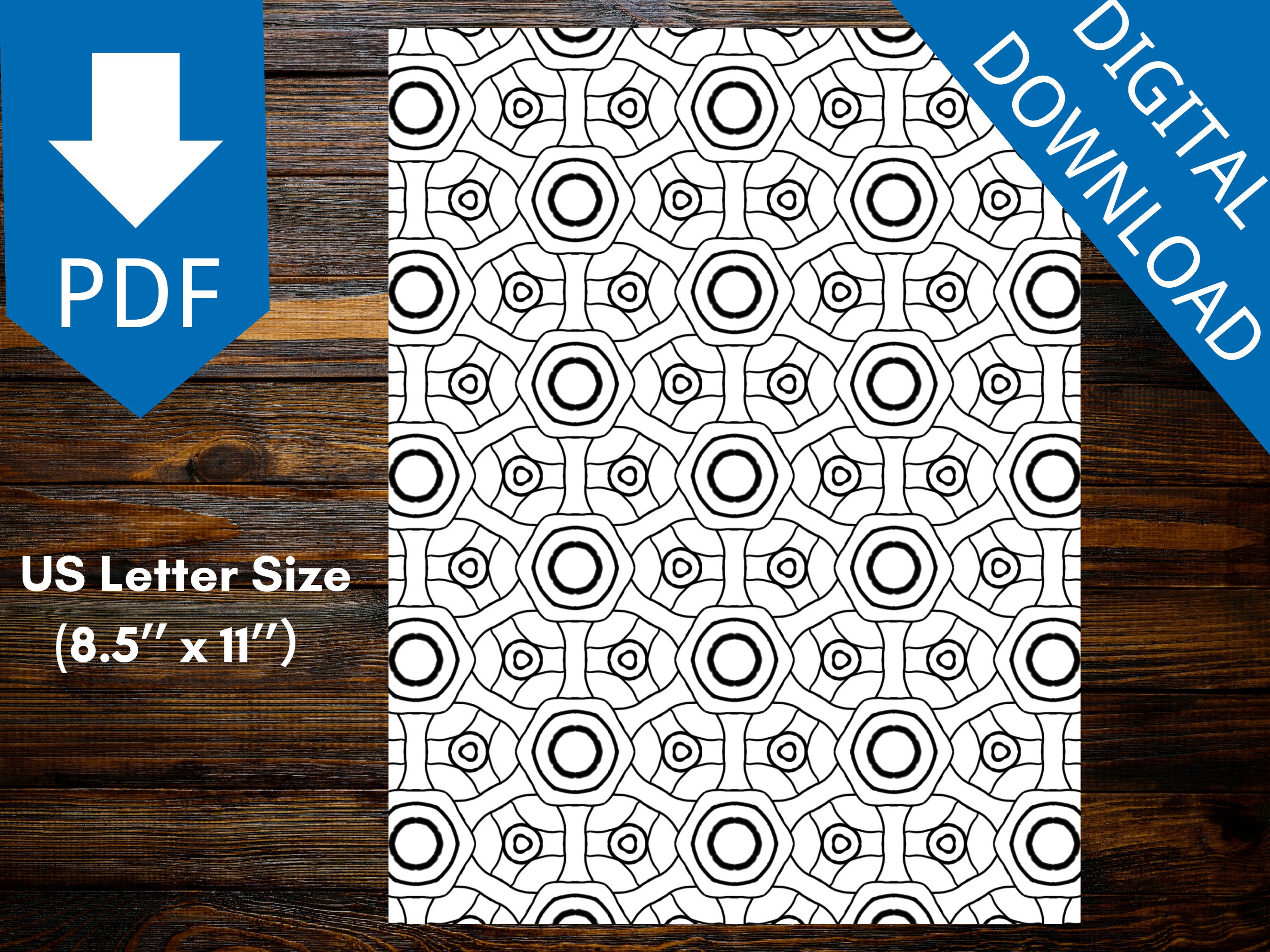 Mindful Patterns Coloring Book: Embark on a Serene Journey of ...