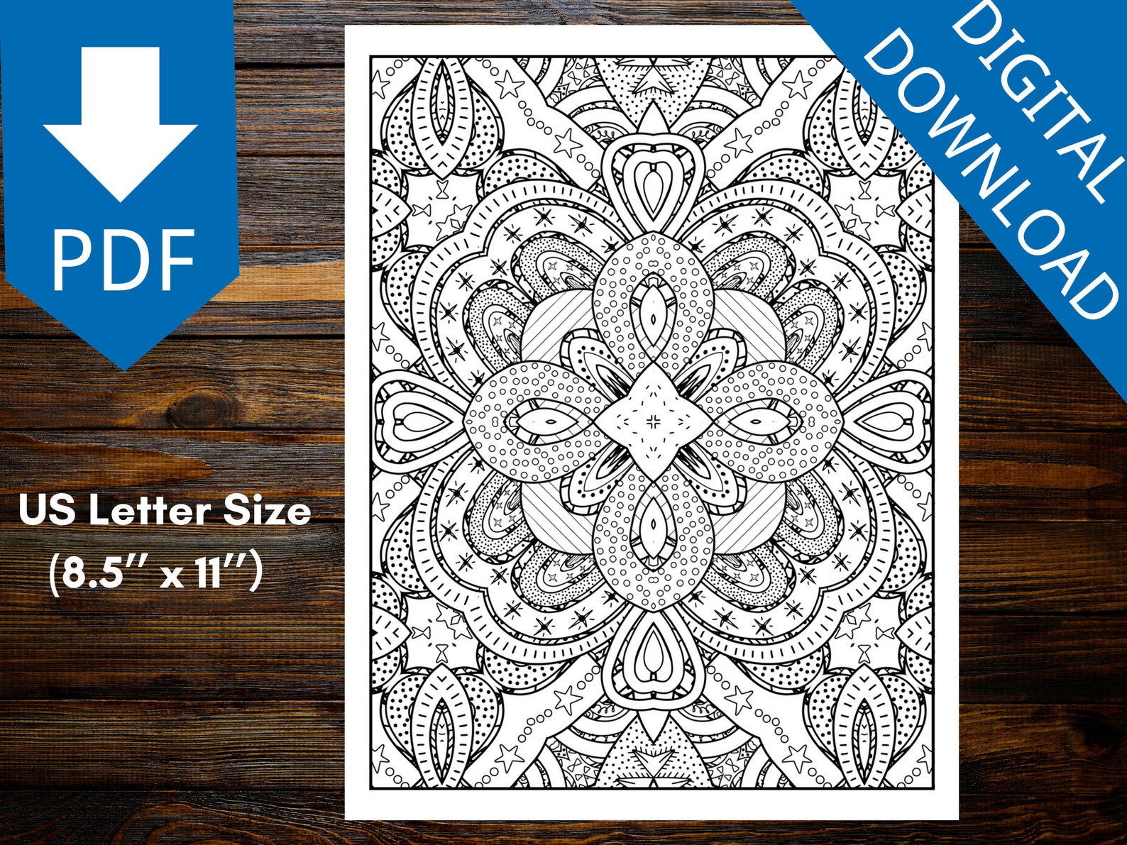 Relaxing Patterns Coloring Book: Where Artistry Meets Inner Peace ...