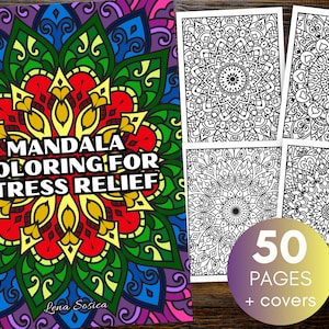 Mandala Coloring for Stress Relief: Finding Inner Peace Through Art ...