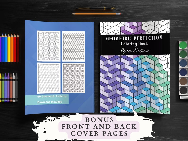 Geometric Perfection Coloring Book: Coloring the Beauty of Predictive ...
