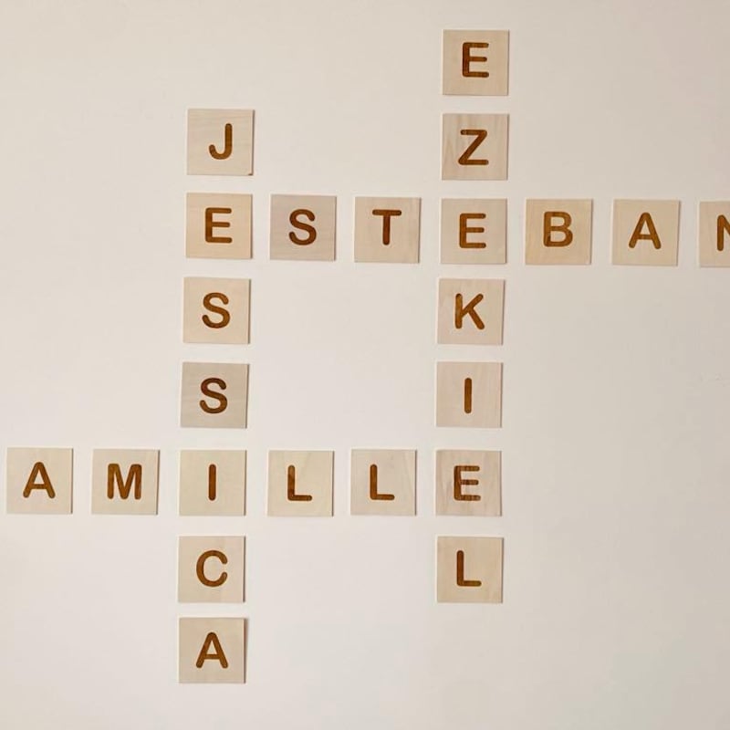 Giant Scrabble Tiles - Etsy