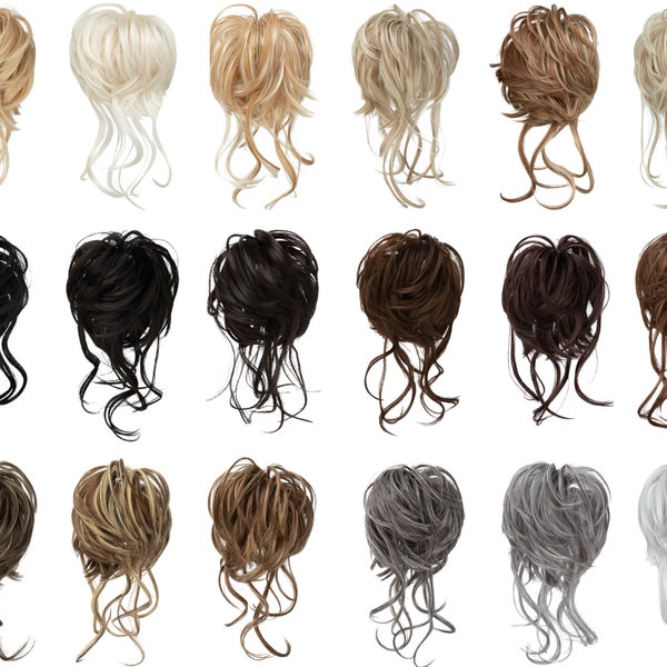 Grey Hair Extensions - Etsy