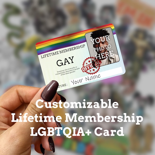 Pride Membership Card - Etsy
