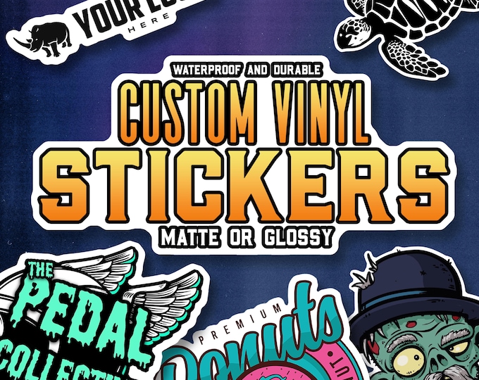 Custom Business LOGO Stickers, Labels With Your Business Logo, Shop ...