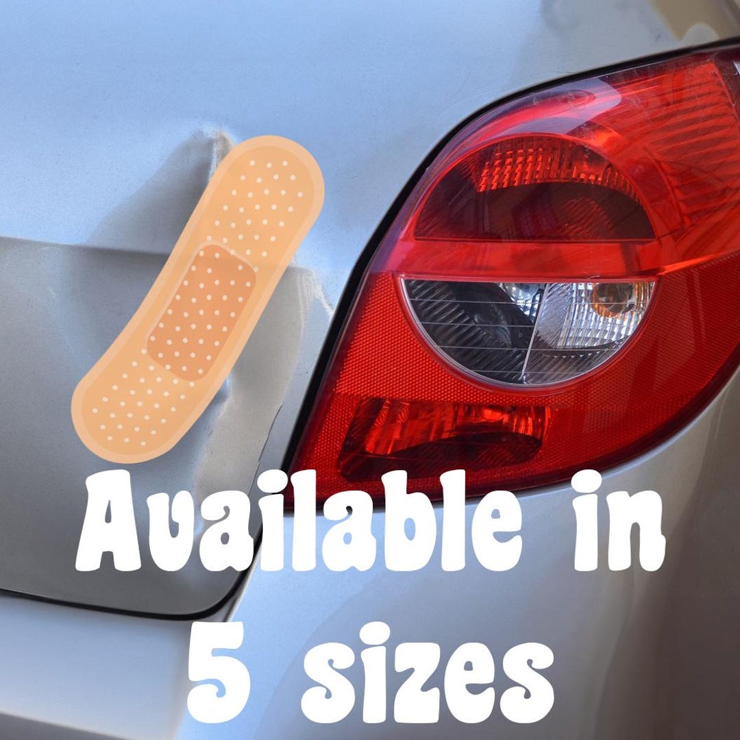 Band-aid Car Bumper Sticker: Rust Prevention Vinyl Decal - Etsy