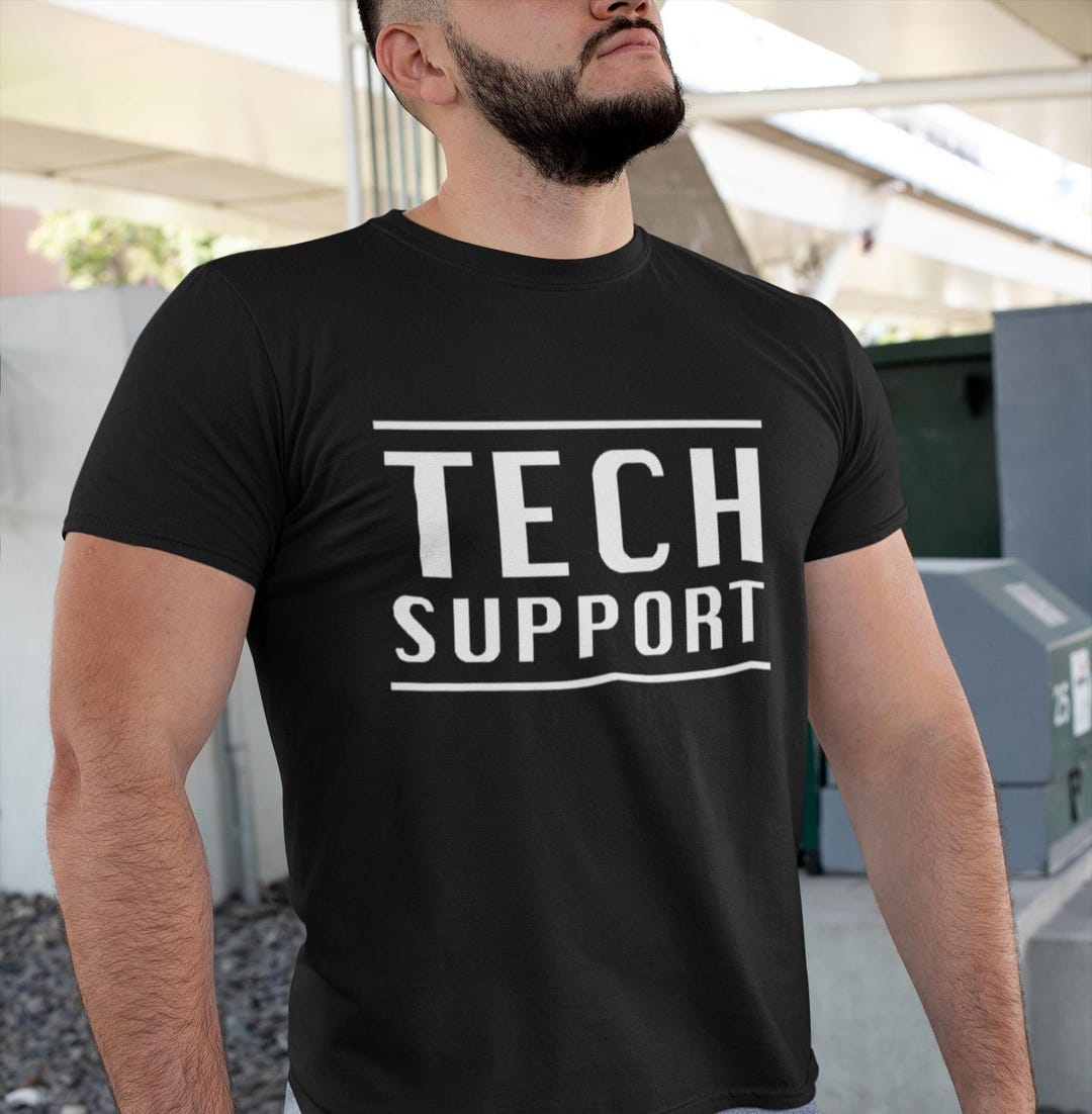Tech Support Shirt - as Seen on Elon Musk - Elon Musk Shirt - Elon Tech ...