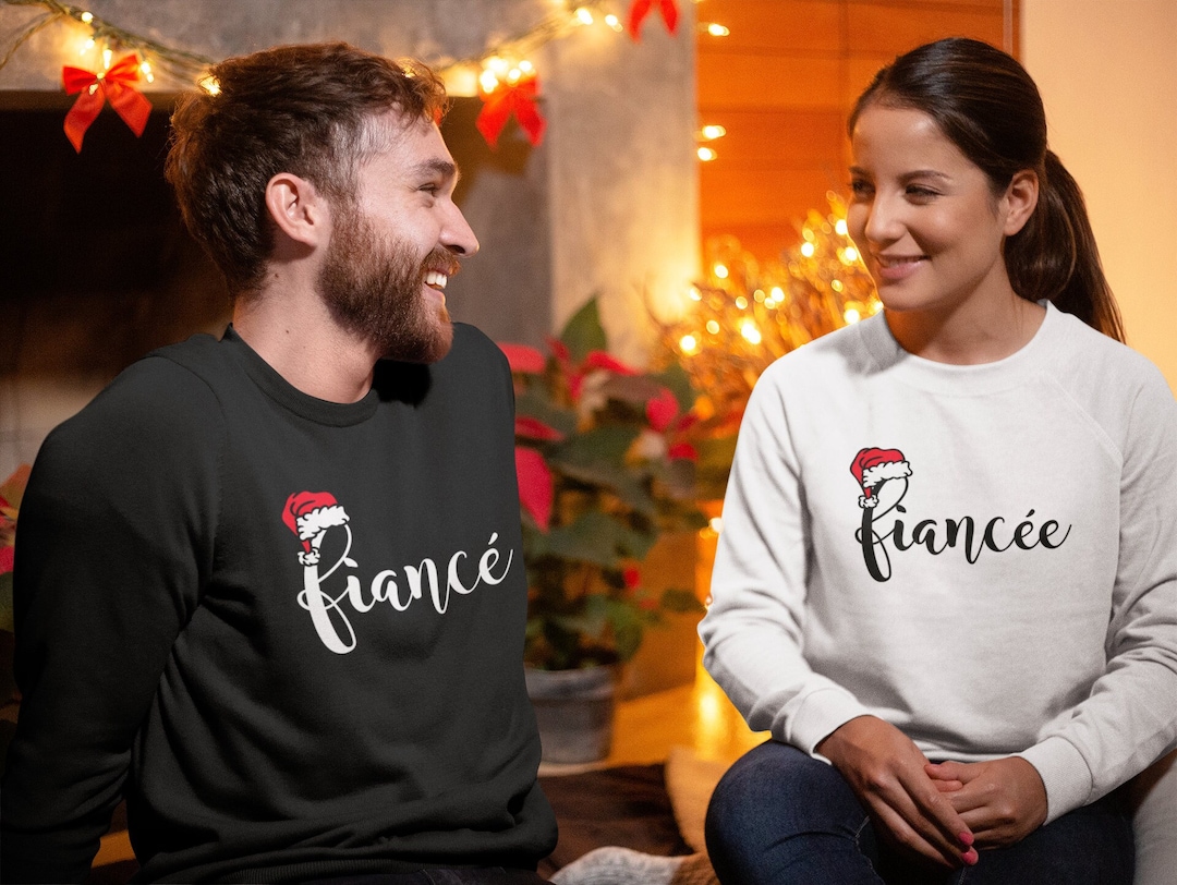 Couples Matching Christmas Sweatshirts Jumpers for Boyfriend and ...