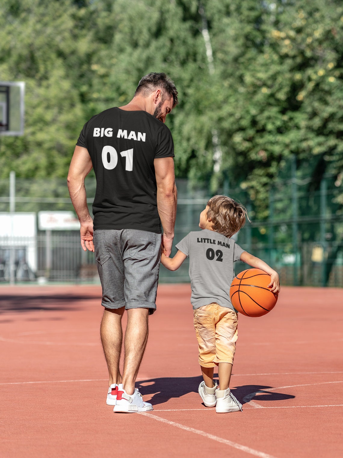 Big Man and Little Man Matching Shirts - Shirt for Fathers Day for Dad ...