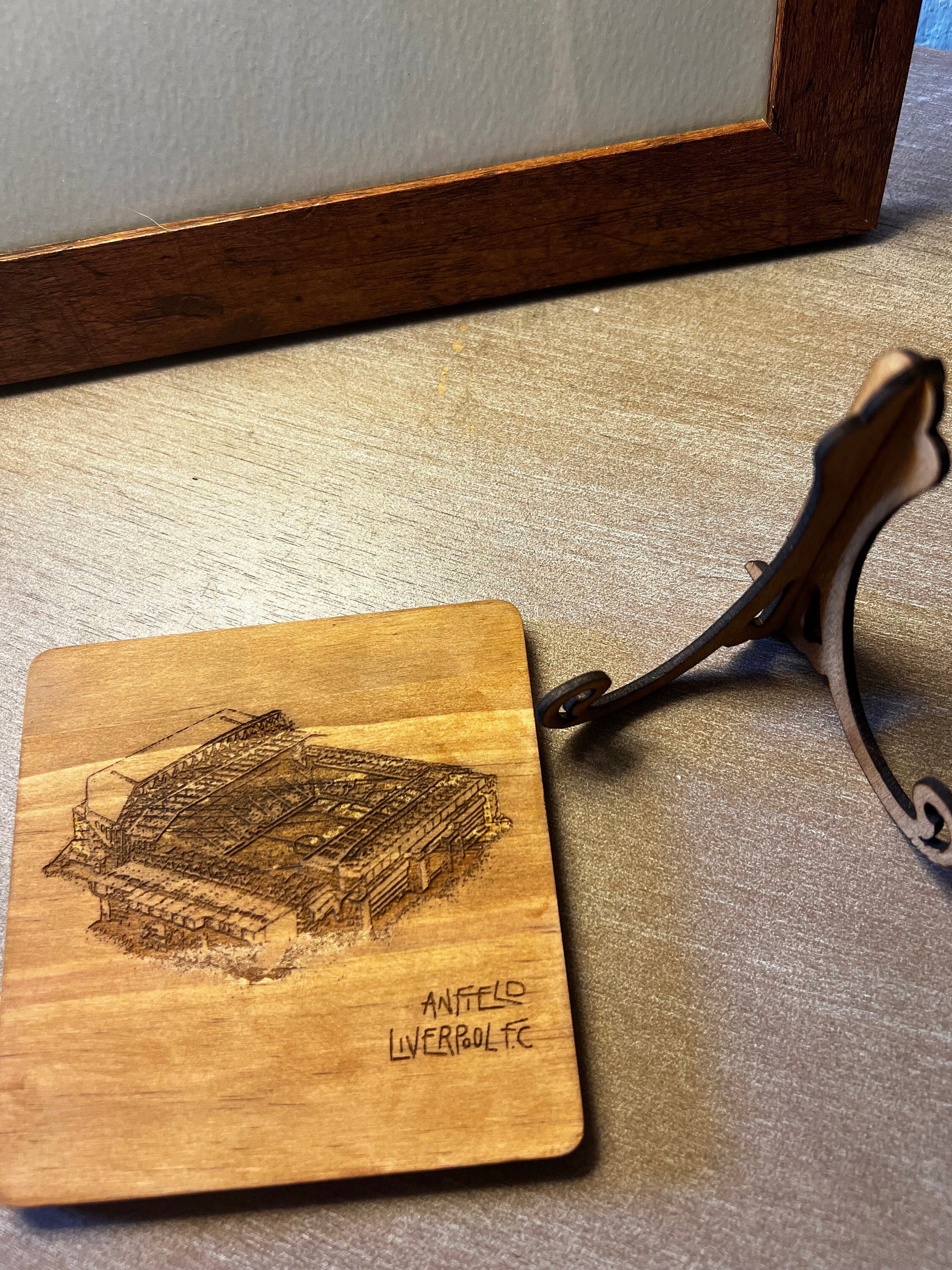 Liverpool Anfield Plaque and Stand - Etsy