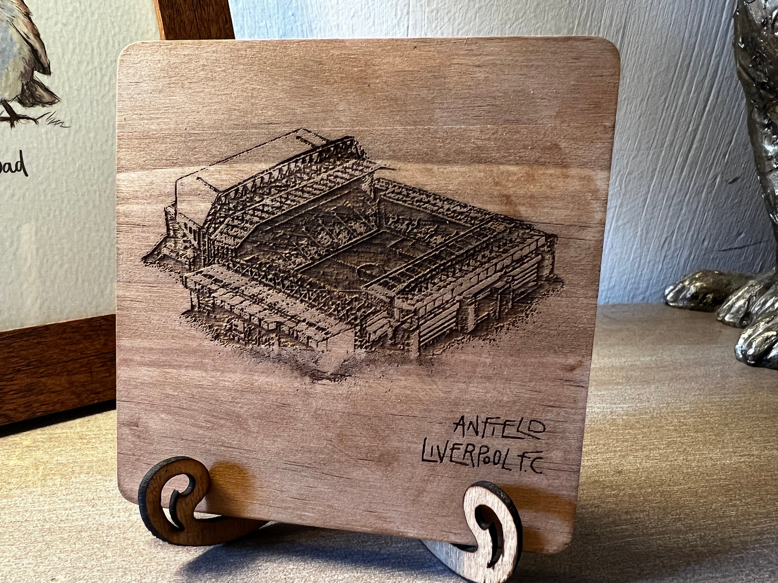 Liverpool Anfield Plaque and Stand - Etsy