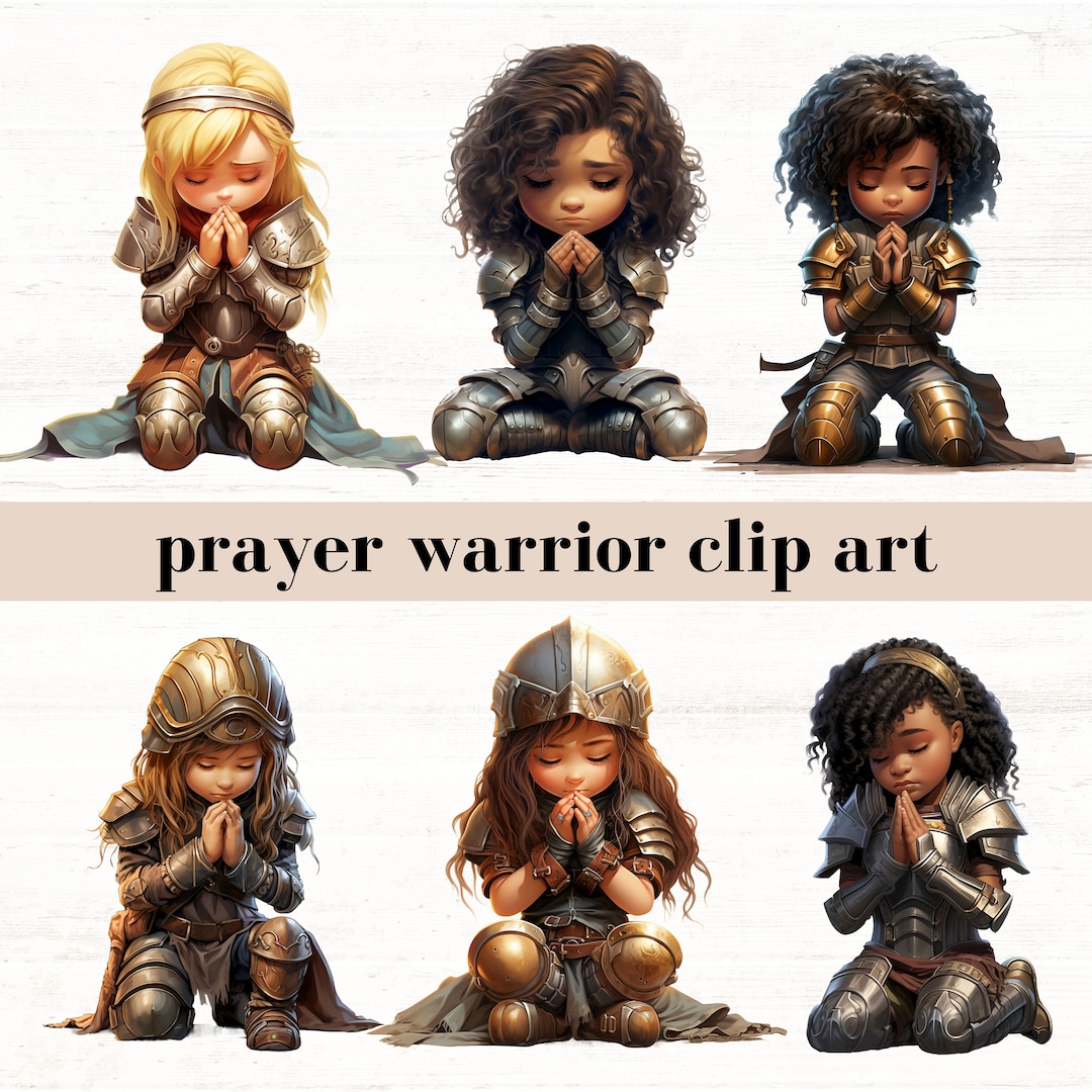 Little Prayer Warriors, Kids Armor of God Clip Art, Full Armor of God ...