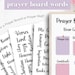 Prayer Board Words, Printable Christian Words & Phrases, Inspirational ...