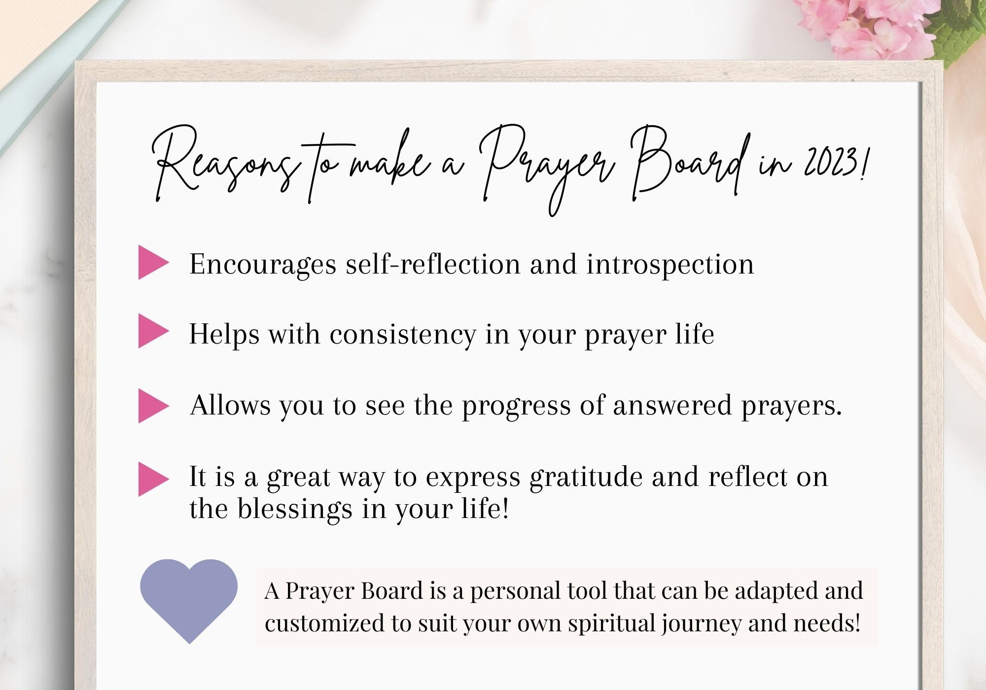 Printable Christian Words & Phrases Prayer Board Words Inspirational ...