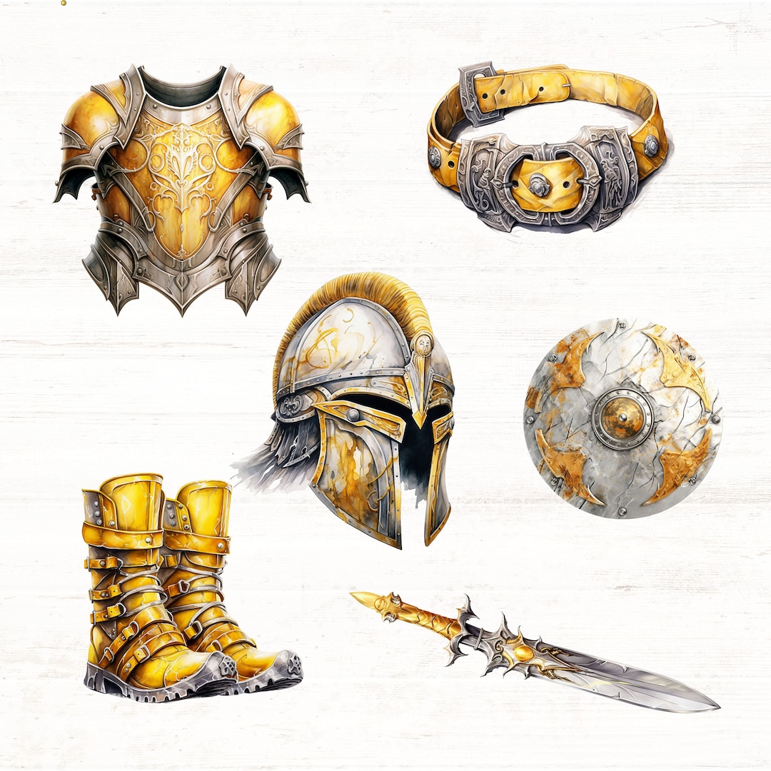 Armor of God Clipart, Full Armor of God Pngs, Ephesians 6, Christian ...