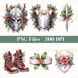 Christmas Armor of God Clip Art, Full Armor of God Pngs, Ephesians 6 ...