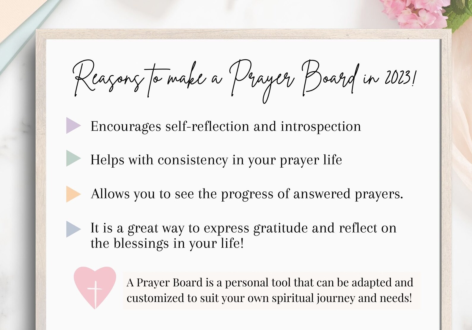 Prayer Board Printable Daily Prayer Board Bible Verse Cards - Etsy