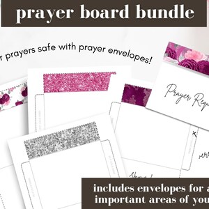 Big Prayer Board Bundle, Prayer Board Party Printables, Christian ...