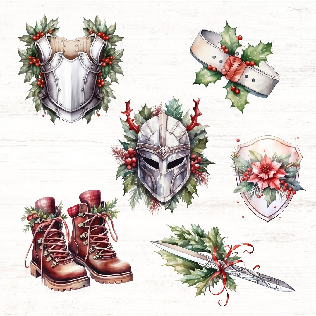 Christmas Armor of God Clip Art, Full Armor of God Pngs, Ephesians 6 ...