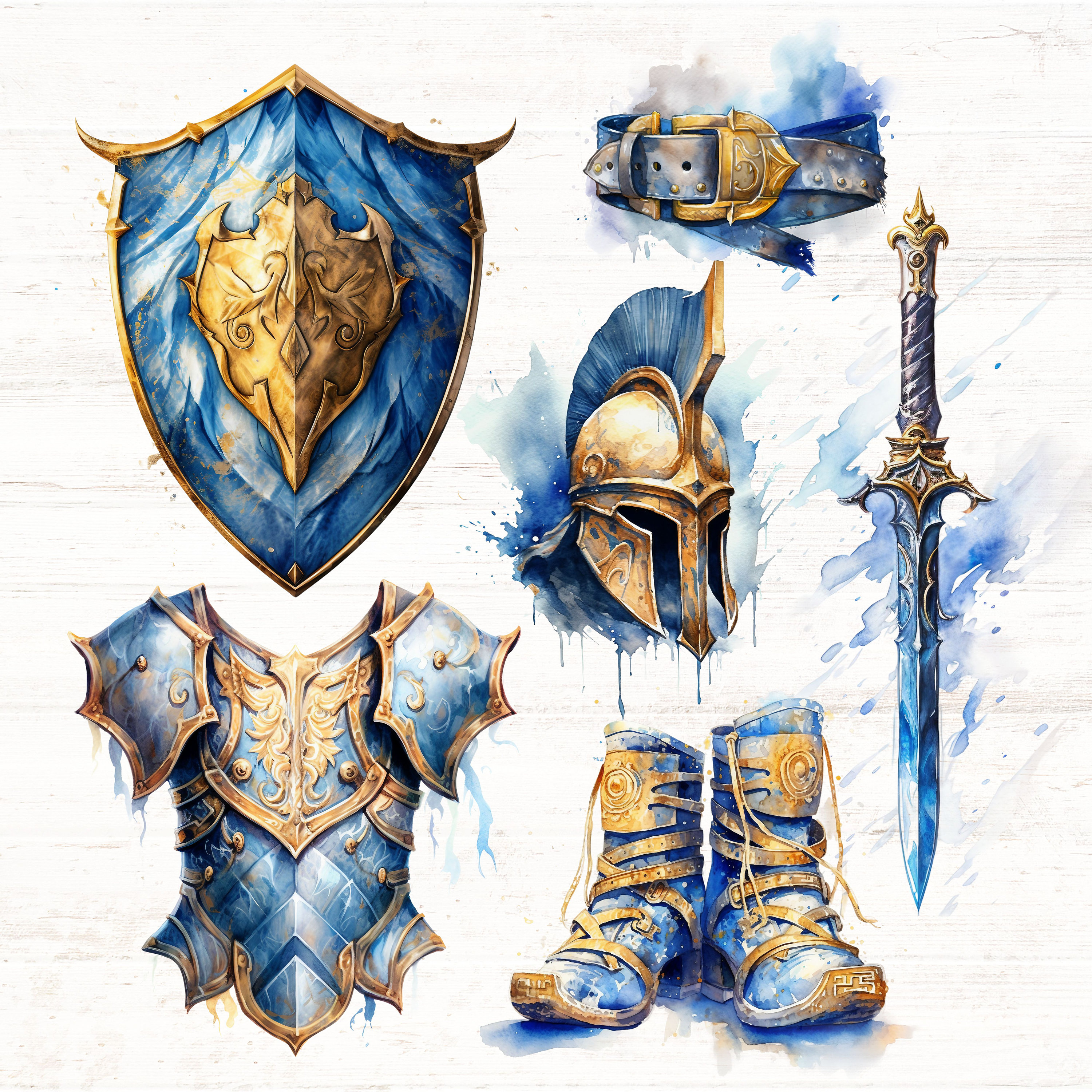 Armor of God Clip Art, Full Armor of God Pngs, Ephesians 6, Christian ...