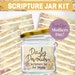 Scripture Jar for Mom, Mothers Day Scripture Jar, Prayer Jar, Mothers ...
