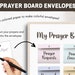 Prayer Board Envelopes, Printable Prayer Board Kit, Prayer Wall ...