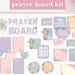Prayer Board Printable, Daily Prayer Board, Bible Verse Cards ...