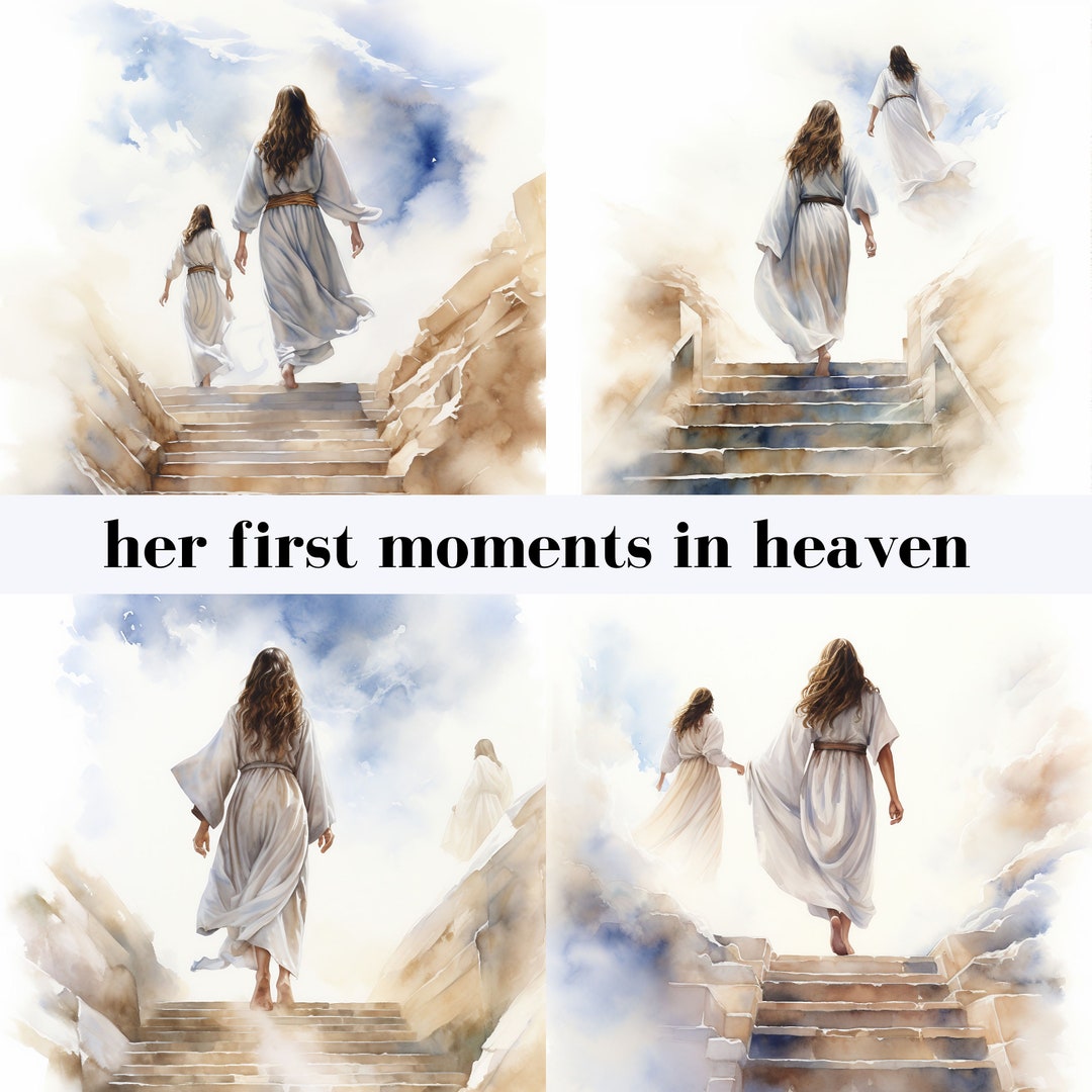 First Day in Heaven Clipart, Heaven PNG, Memorial PNG, in Loving Memory ...