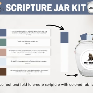 Mens Scripture Jar Printable, Make Your Own Scripture Jar, Prayer Jar ...