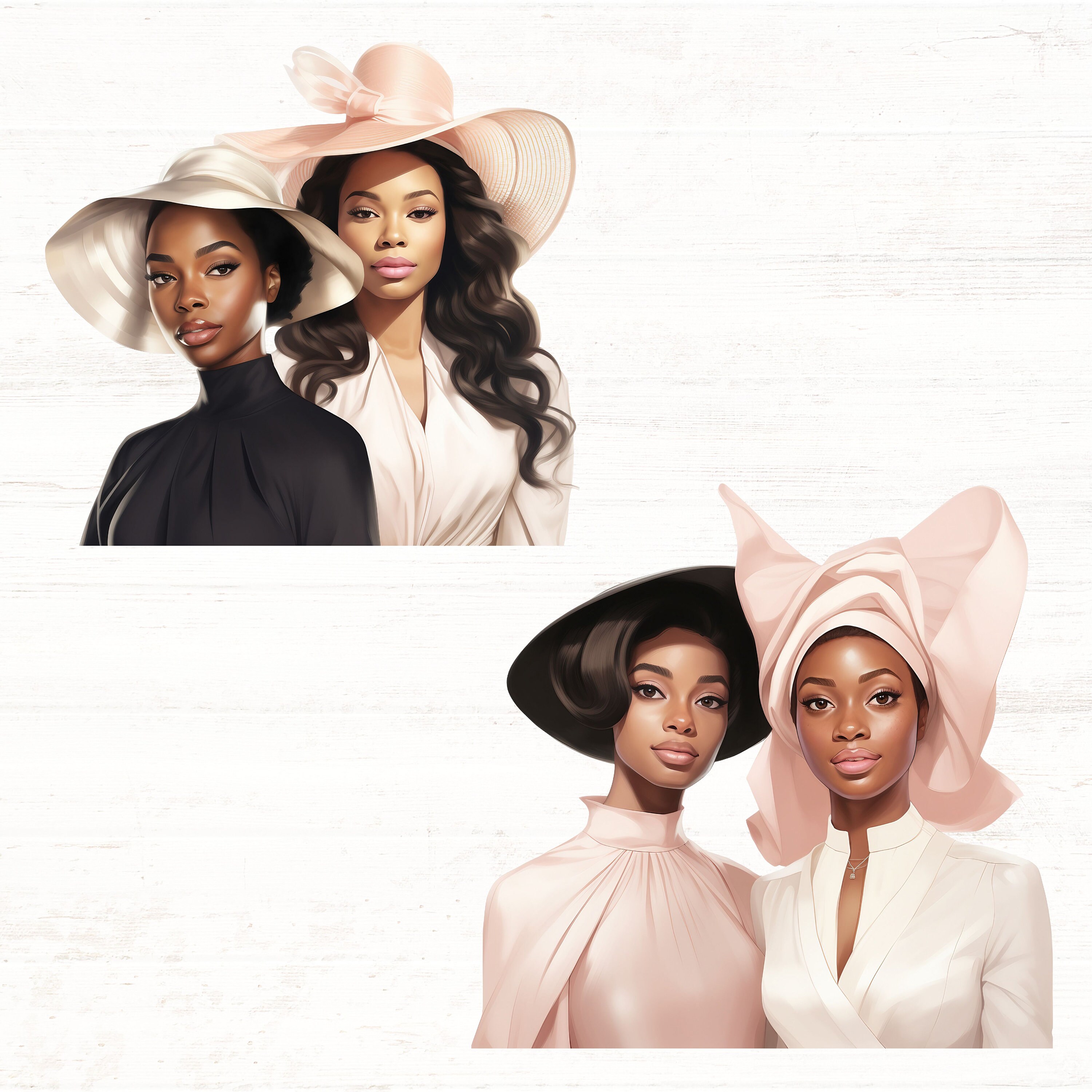 Church Ladies Clipart Black Woman PNG Christian PNG Church - Etsy UK